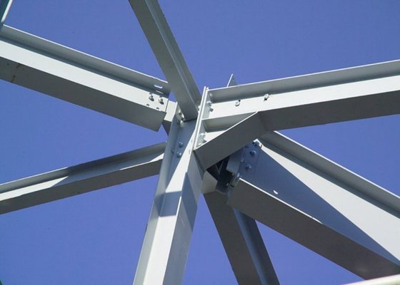 Quick Installation Prefab Steel Structure Warehouse Fabrication 100% Recycled