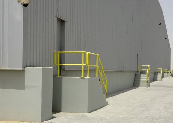 Large Span Space Steel Structure Warehouse With Crane Beam Modern Design
