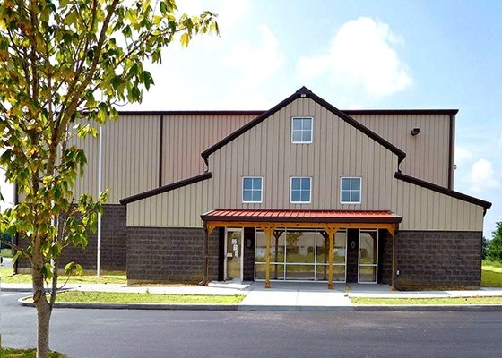 Architectural Distillery Steel Farm Buildings With Showroom And Retail