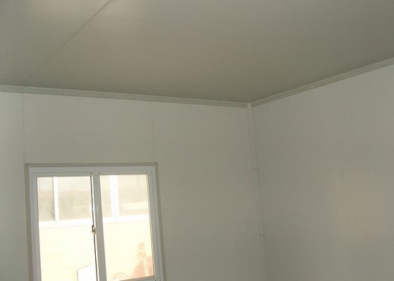 Sandwich Panel Prefab Steel Houses Bolts Connection For Residential Building