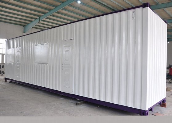 Steel Frame Modified Shipping Containers / Painting Steel Container Homes