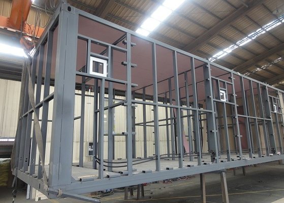 Mining Company Steel Shipping Containers / Light Steel Frame Container House