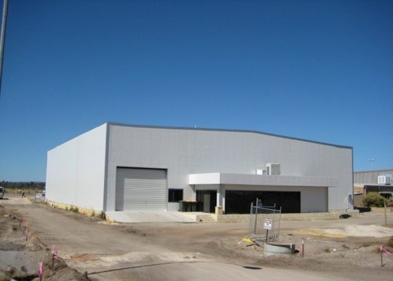 Prefabricated Steel Frame Building / Painting Airplane Hangar Construction