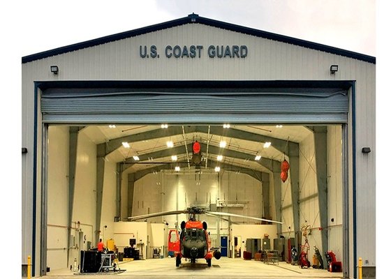 Gable Style Military Steel Structure Aircraft Hangar Prefabricated Steel Structure