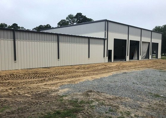 Galvanized Q235B Quick Assembled Prefab Steel Warehouse
