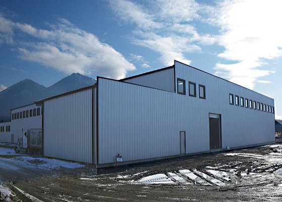 Galvanized Q235B Quick Assembled Prefab Steel Warehouse