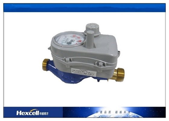 Lithium Battery Remote Reading Water Flow Meter , Prepaid Water Meter