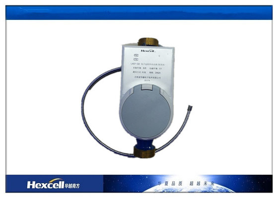 Remote Control Reading Prepaid Water Meters , GSM / SMS Wireless Water Flow Meter