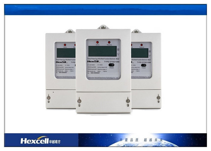 DTSD1088 H6 Multifunction Energy Meter , Three Phase Power Meter 50Hz