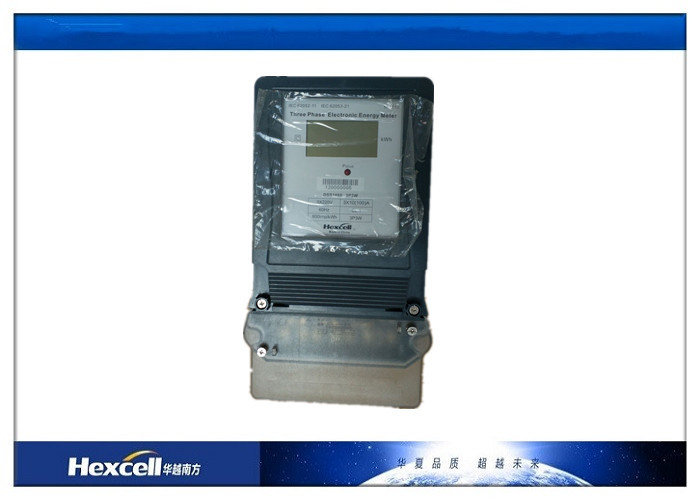 Three Phase Three Wire Digital Electric Energy Meter 10 Years Storage Time