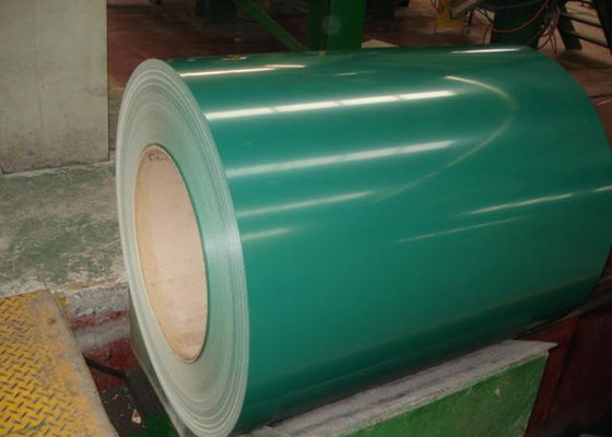 Decoration PPGL Prepainted Steel Coil , Painted Aluminum Coil GB JIS Standard