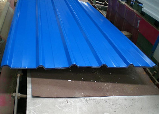 Custom Fire Retardant Corrugated Steel Sheets , Metal Corrugated Sheet