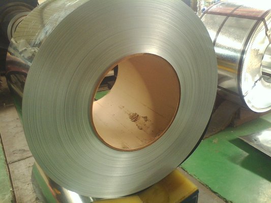 Hot Dip Galvalume Steel Coil Anti Finger , Color Coated Roofing Sheets AZ60