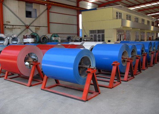 Deep Drawn / Roofing Color Coated Aluminum Coil Heat Resistance 1200MM Width