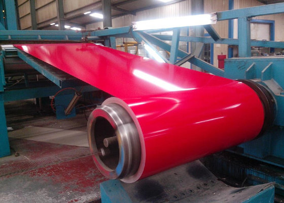 Bright Red / White Grey Pre Painted Galvanized Steel Sheet In Coil Outdoor