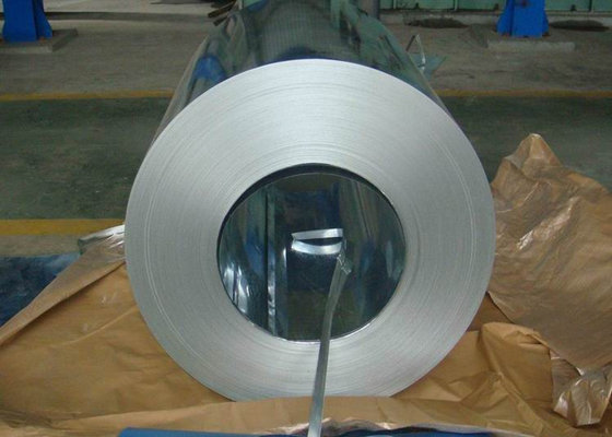 Anti Finger Hot Dipped Galvanized Steel Coils , Steel Coil Strip CE ISO