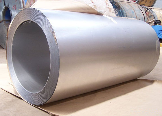 Anti Finger Hot Dipped Galvanized Steel Coils , Steel Coil Strip CE ISO