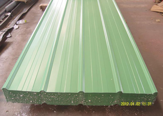 PPGL Galvalume Color Steel Roof Tile Corrugated Customized Impact Resistance