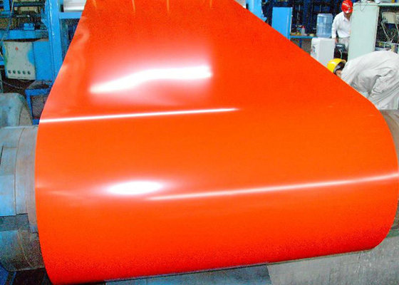 PPGI Color Coated Roofing Sheets For Workshop / Agricultural Warehouse