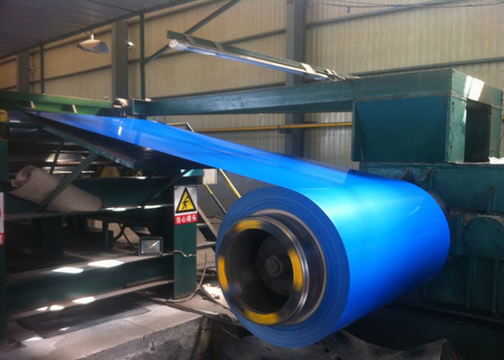 0.6MM Thickness PPGI Cold Rolled Steel Strips Impact / Fire Resistance