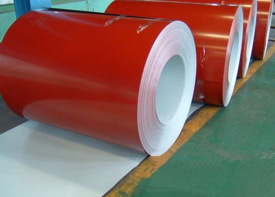 0.6MM Thickness PPGI Cold Rolled Steel Strips Impact / Fire Resistance