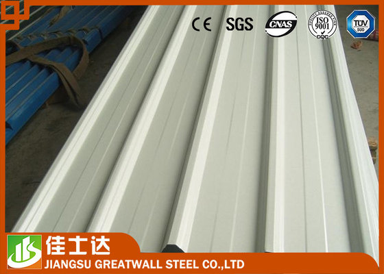 ASTM SGCH Corrugated Steel Sheets / Galvanized Roofing Sheet Color Coated