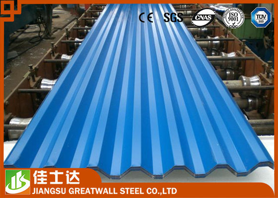 Z30-180 PPGL Color Steel Roof Tile Prepainted Colored Metal Roofing Tile