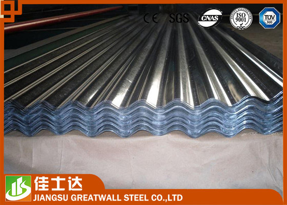 SGCC DX51D Anti Finger Galvalume Sheet Roofing Corrugated Steel Sheet