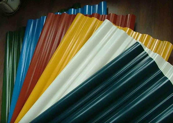 Ppgi Steel Coil Galvanized Roof Panels / Color Coated Mild Steel Coil