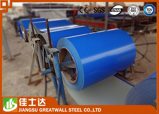 RAL PPGI Steel Coil / Desinged Color Steel Coil PPGI Sheet In Coil For Roofing Building