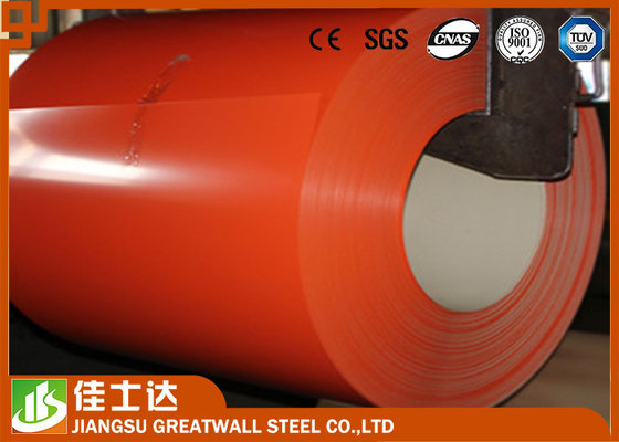 Orange Zinc Coated Galvanized Color Steel Coil Prime Hot Dipped Aluminium Coil