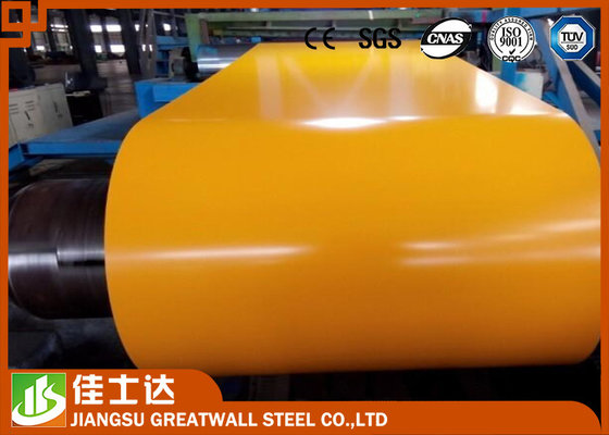 Ral 0.34mm Wooden Color Coated Aluzinc Galvalume Zincalume Steel Coil / Sheet G550