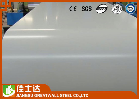 Cold Rolled Color Steel Coil / Ppgi Colour Coated Coils Building Material 800-1250mm Width