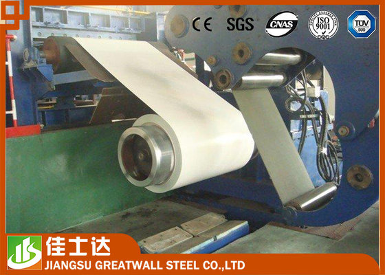 Blue Prepainted Galvanized Color Steel Coil PPGL Coils 700-1250mm Width