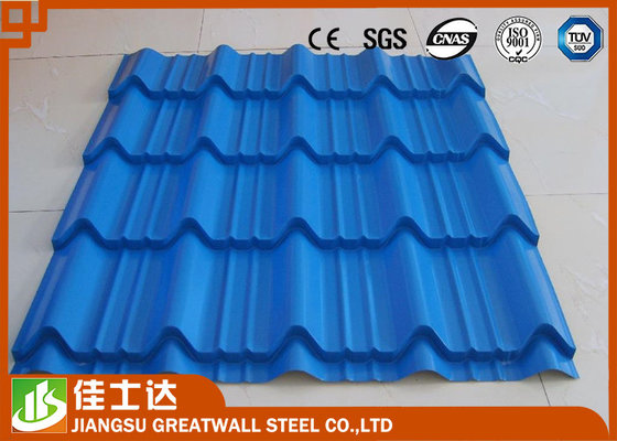 SGCC DX51D Hot Dipped ZINC ALUME / GALVALUME Galvanized colored Corrugated Steel Sheets