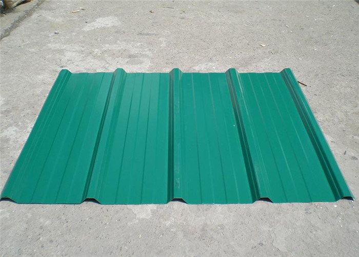 Corrugated Pre-Painted Galvanized Steel Coils With Fire Resistance Ability