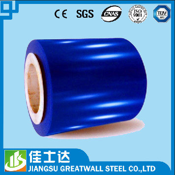 Blue PPGL Coil Prime Prepainted Galvanized Steel Sheet In Coil For Roofing Sheet