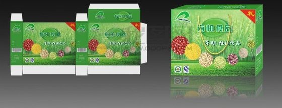 食品包装はボール紙の荷箱の紫外線着色された薄板にされた箱を印刷しました