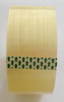 BOPP 手細工、40microns のために明確な注文のパッキング テープ 2 インチの Hotmelt の