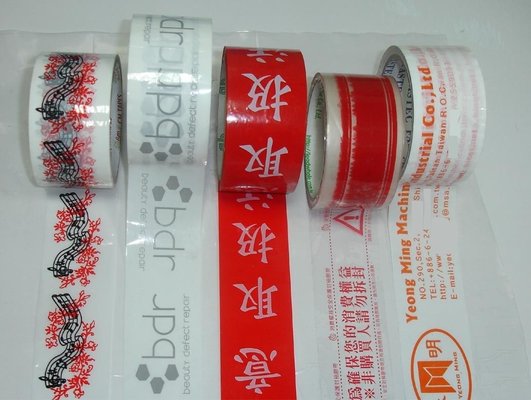Transparent Acrylic Adhesive Tape Printing for Carton Box Packing