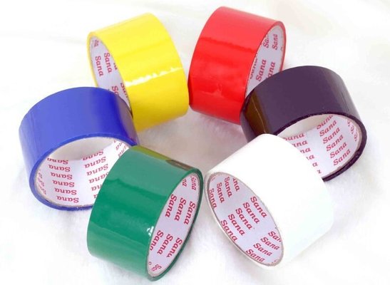 BOPP の収縮包装のカートンと多彩な付着力の明確なパッキング テープ