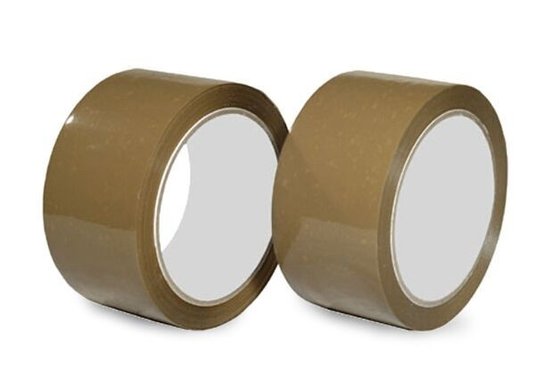 Brown Clear Packing Tape Coffee Sealing for Carton Box Packaging