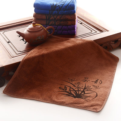 Velour Tea Microfiber Beach Towels Woven Techniques Full Colour Printing