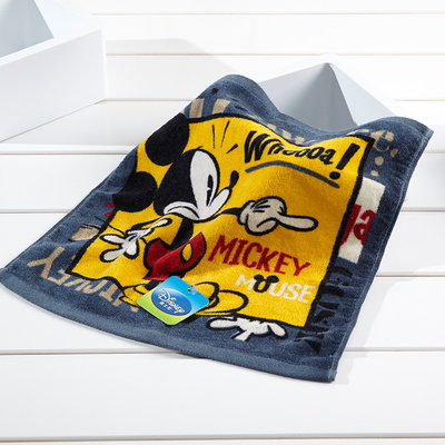 Grey Pluto Disney Beach Towels With 100 Percent Ring Spun Velour Cotton