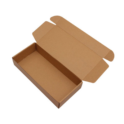 Corrugated brown craft paper handmade soap shipping packaging box supplier