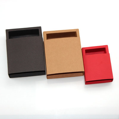 kraft paper soap bar box drawer packaging paper boxes wholesale supplier
