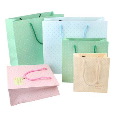Gold stamping logo printing fashion luxury biodegradable jewelry paper gift bag supplier