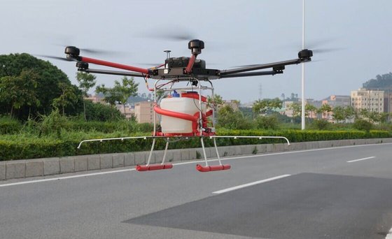 Fireflight Video GPS WIFI Precision Agriculture Drones For Diffusing Spray