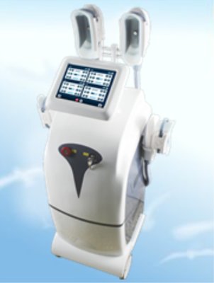 4 Silica Gel Handle Cryolipolysis Cavitation Laser Slimming Machine