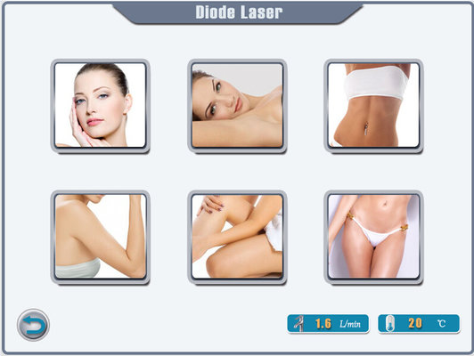 Painless 808nm Diode Laser Hair Removal , Floor Standing Laser Hair Removal Equipment